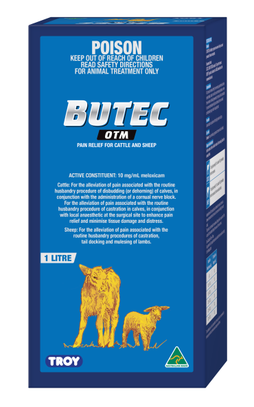 BUTEC OTM Pain Relief for Cattle and Sheep - Troy Laboratories